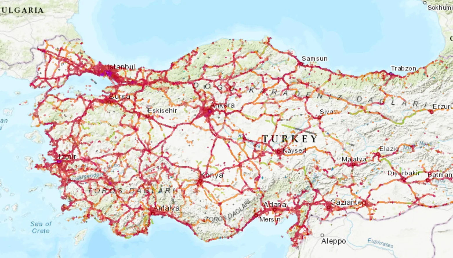 Muletek’s Turkey eSIM coverage in Turkey - Muletek